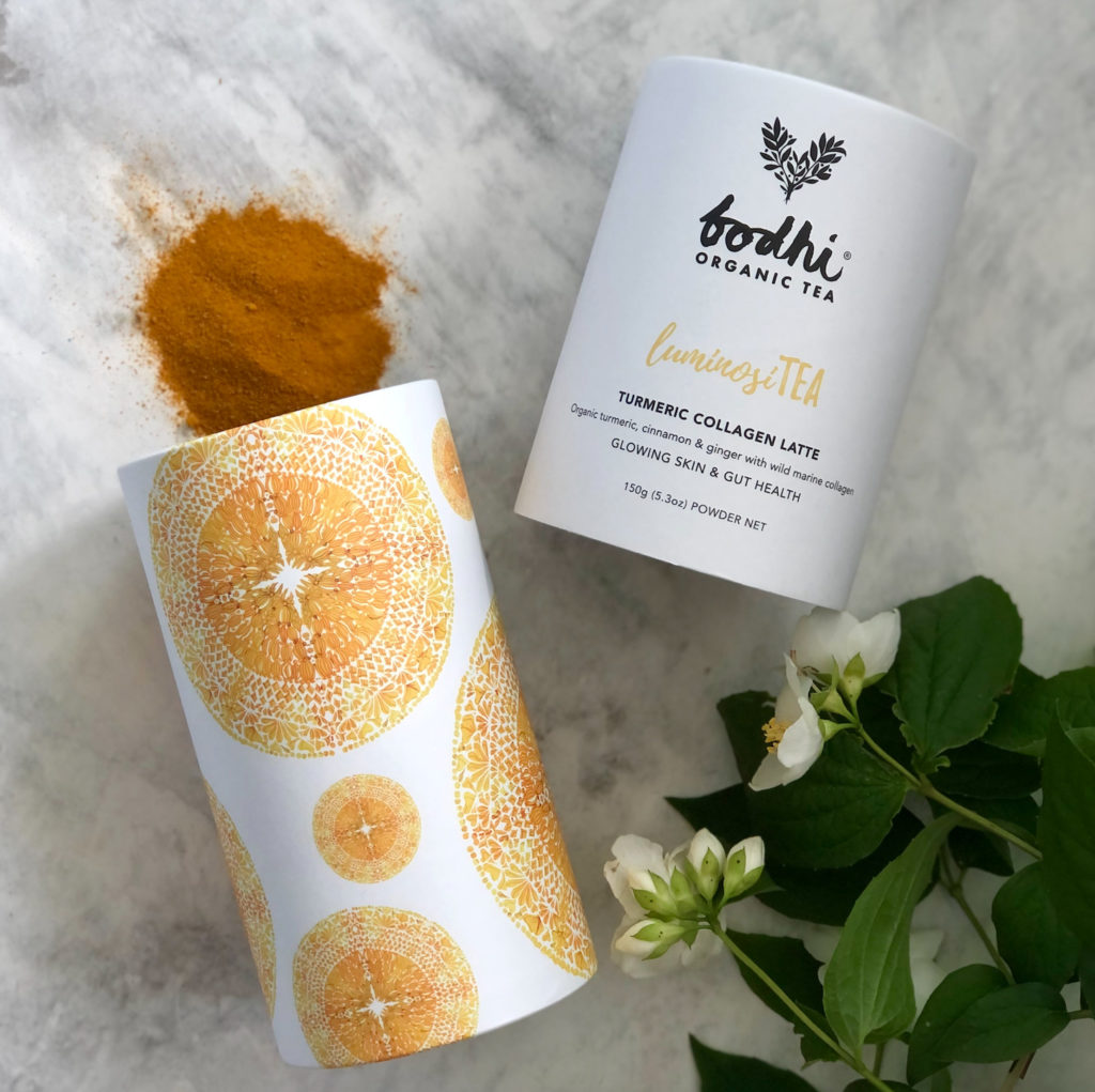 LuminosiTEA Turmeric Collagen Latte Powder